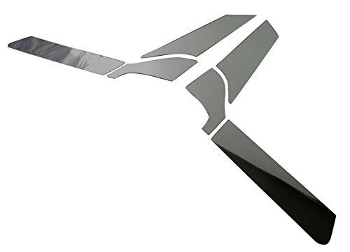 Brightz E Nv200バン Me0 超鏡面ステンレスブラックメッキピラーパネル バイザー無用 6pc Me E0 0 Nv200 Nv