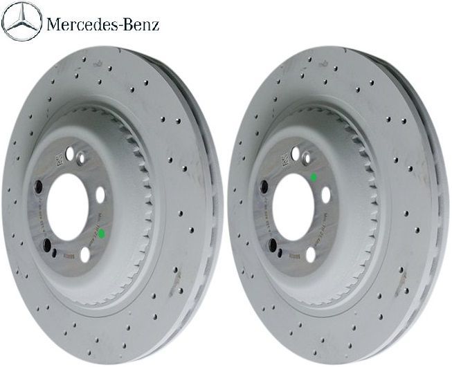 【M’s】 W222 C217 ベンツ Sクラス (2013-2020) 純正品 リア ブレーキローター ブレーキディスク ディスクローター ...