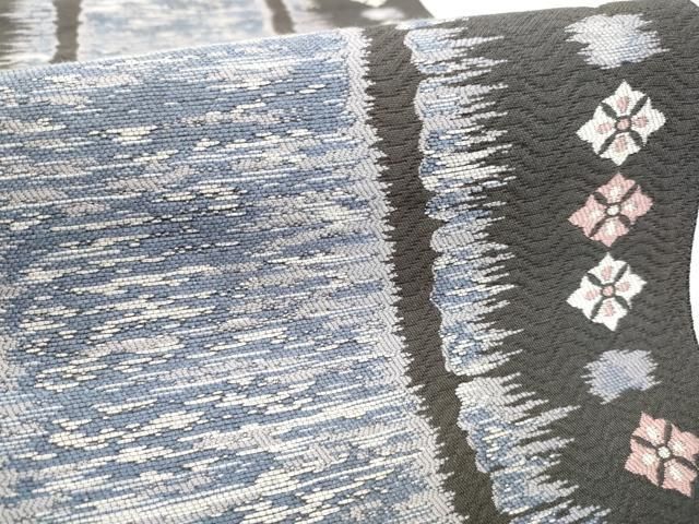 平和屋着物○八寸名古屋帯 霞花間道 正絹 逸品 CAAT8332hy