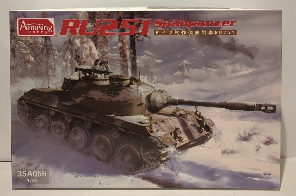Amusing Hobby(アミュージングホビー) 1/35 ドイツ 試作偵察戦車 RU251 35A055 - メルカリ