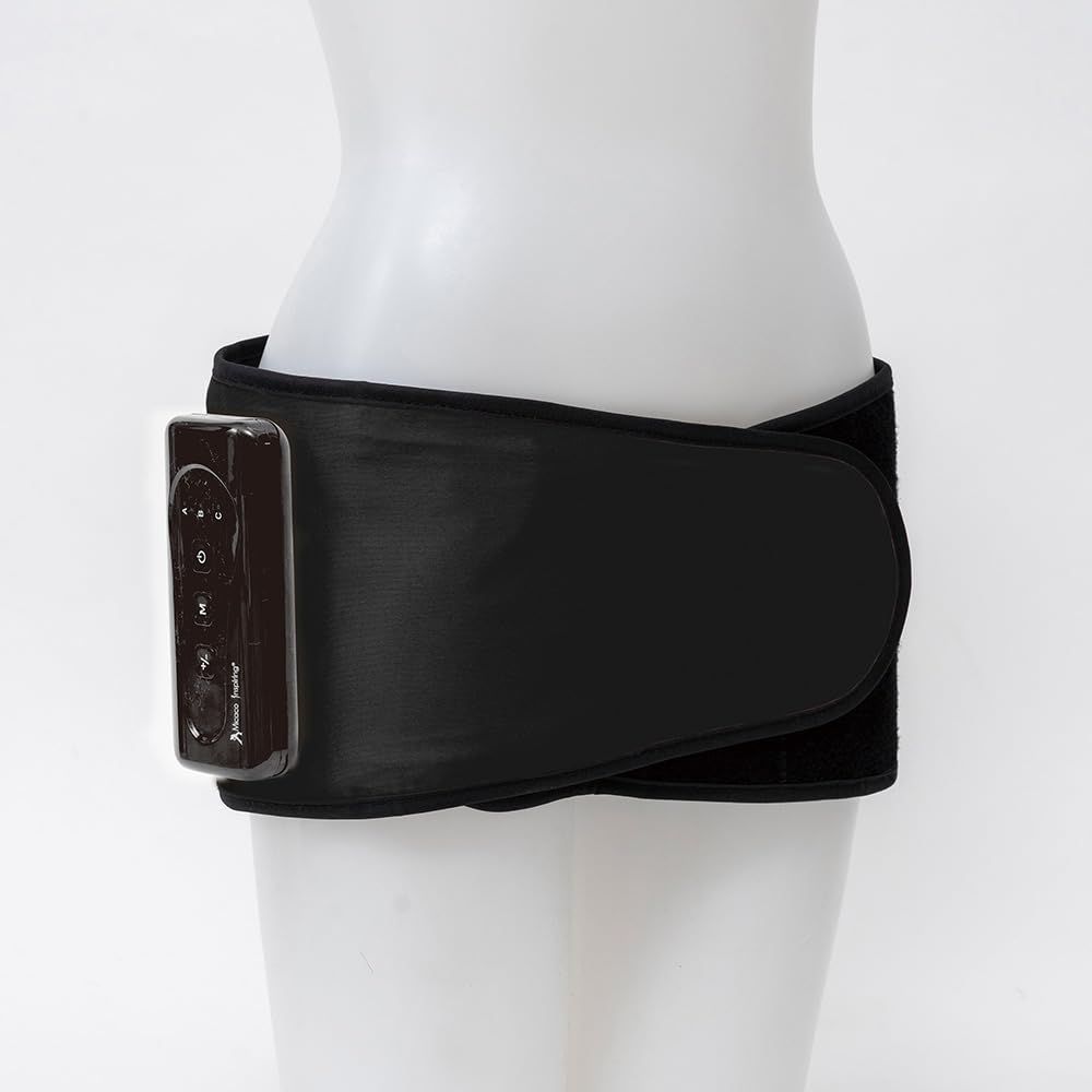 Micaco Inspiring （ミカコ インスパイリング） 骨盤ストレッチエアーベルト Micaco インスパイリング 骨盤ケア 骨盤ベルト エアーバッグ (ブラック) - メルカリ