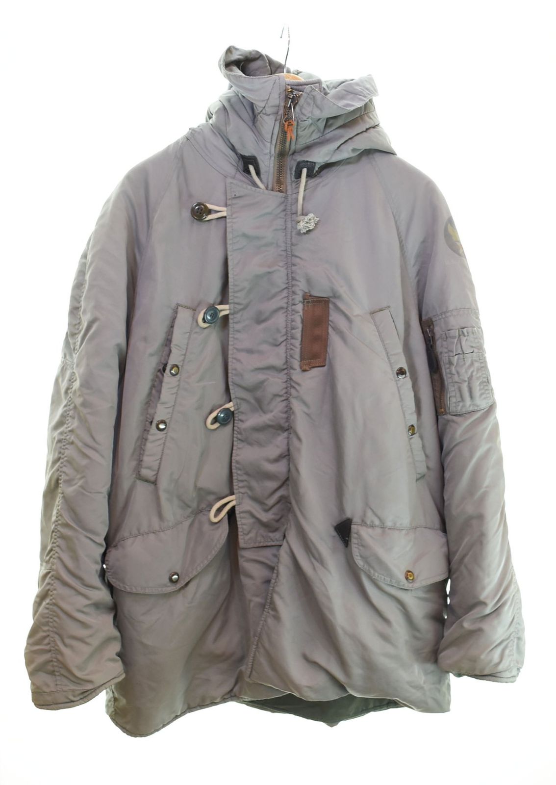 バズリクソンズ BUZZ RICKSON'S N3B N-3B STOCK NO.8415-269-0418 Military ミリタリー ナイロン フライト SCOVILL ZIP ...