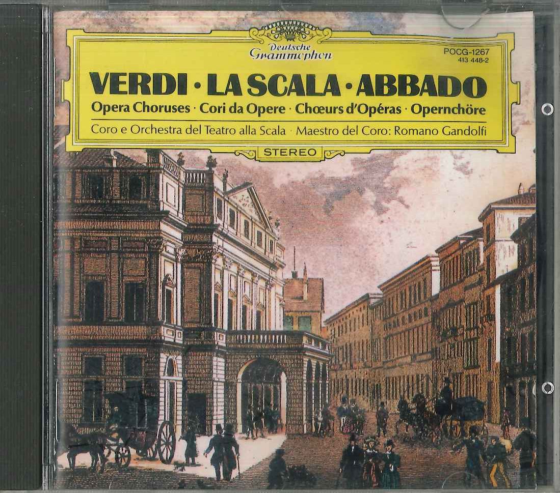 CD Claudio Abbado Verdi La Scala Abbado POCG1267 POLYDOR /00110 - メルカリ