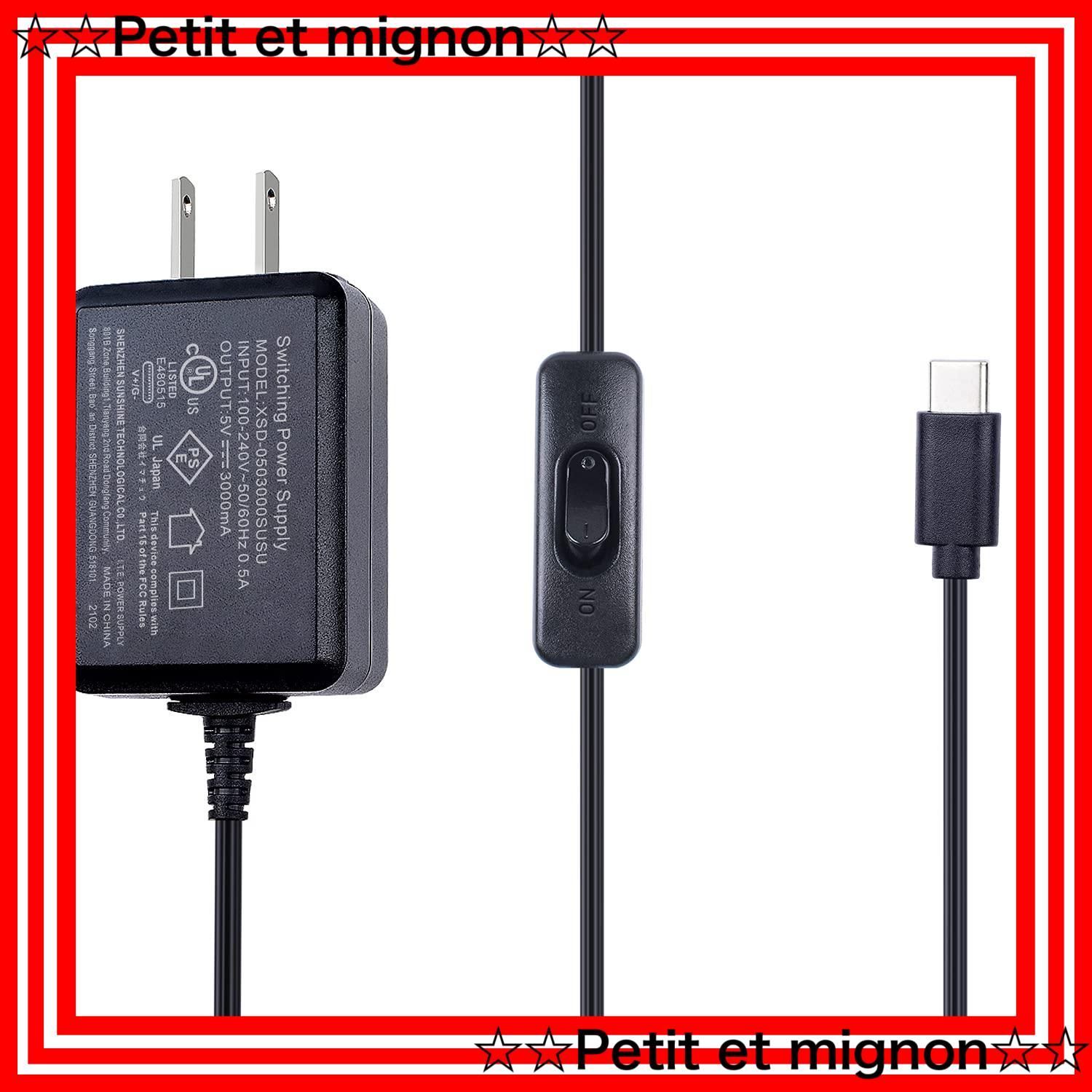 【即日発送】4GB/ / / 2GB 1GB B Model 4b 8GB適用 RPi ラズベリーACアダプター 3A C）電源、5V ...