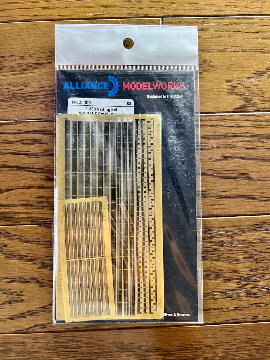 【Alliance Model Works】（NW35003）USN WWII 米海軍小型艦用手摺り - メルカリ