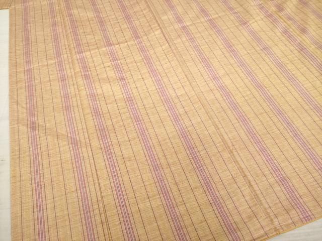 平和屋着物○上質な紬 縞 正絹 逸品 AABA7933ck - メルカリ