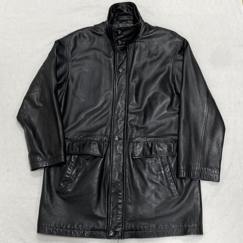 humphrey bogart レザージャケット Leather Jacket 革ジャン シープスキン 羊革 コート ダブルカラー L - メルカリ