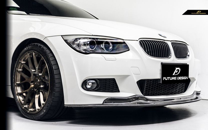 【FUTURE DESIGN 正規品】BMW 3シリーズ E92 E93 Mスポーツ LCI 後期専用 フロント用リップスポイラー 本物carbon カーボン エアロ カスタム - メルカリ