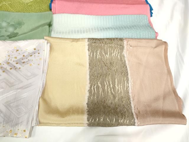 平和屋着物☆和装小物 上質な帯揚げ 10枚セット 逸品 DAAK9932qa