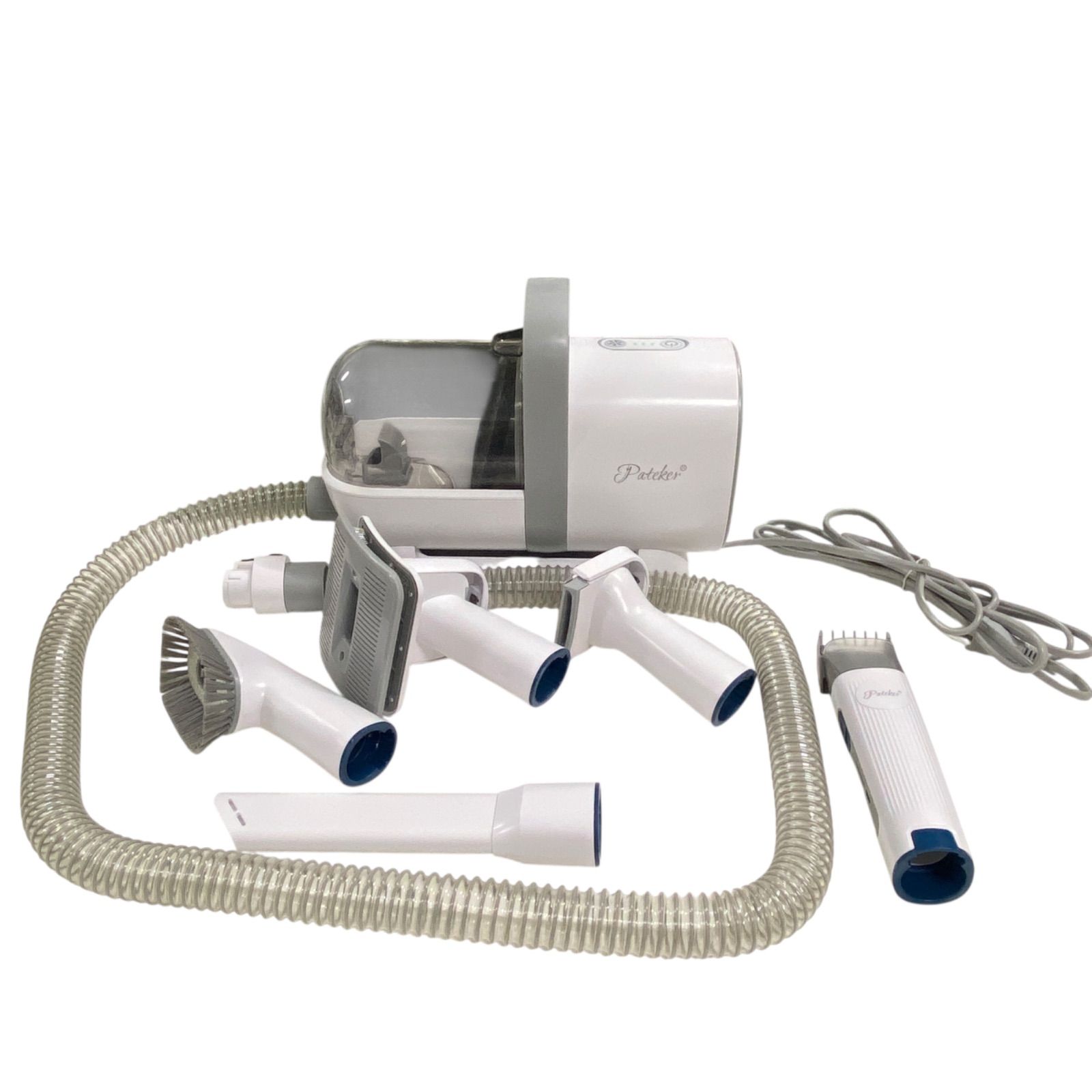 MY0918 犬用バリカン Pateker（パテッカー）7in1プロ仕様グルーミングセット LM3 ペット用バリカンセット多機能ペット掃除機 - メルカリ