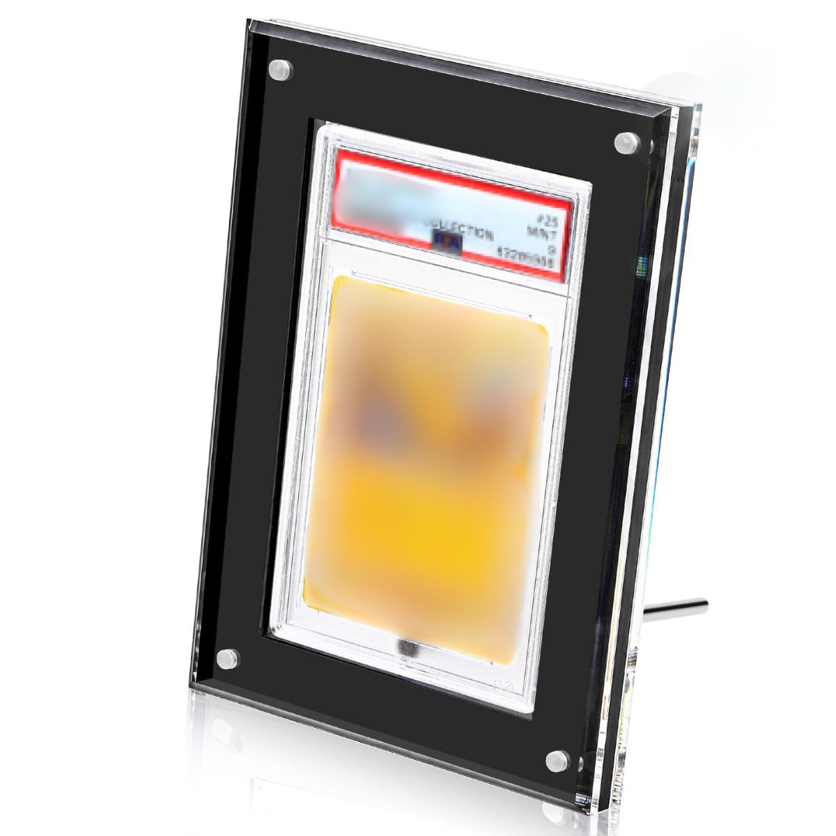 【UVカット率99.8%】アクリル本舗 PSA用 スクリューダウン マグネットローダー psa CGC 対応 ディスプレイ ケース スタンド 付き 鑑定 展示 保管 収納 厚さ1.8㎝の高級 ...
