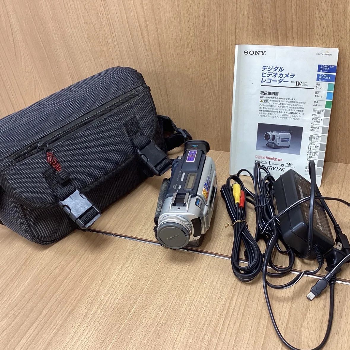 I550 SONY DCR-TRV17 K デジタル ビデオカメラ レコーダー ジャンク品 - メルカリ