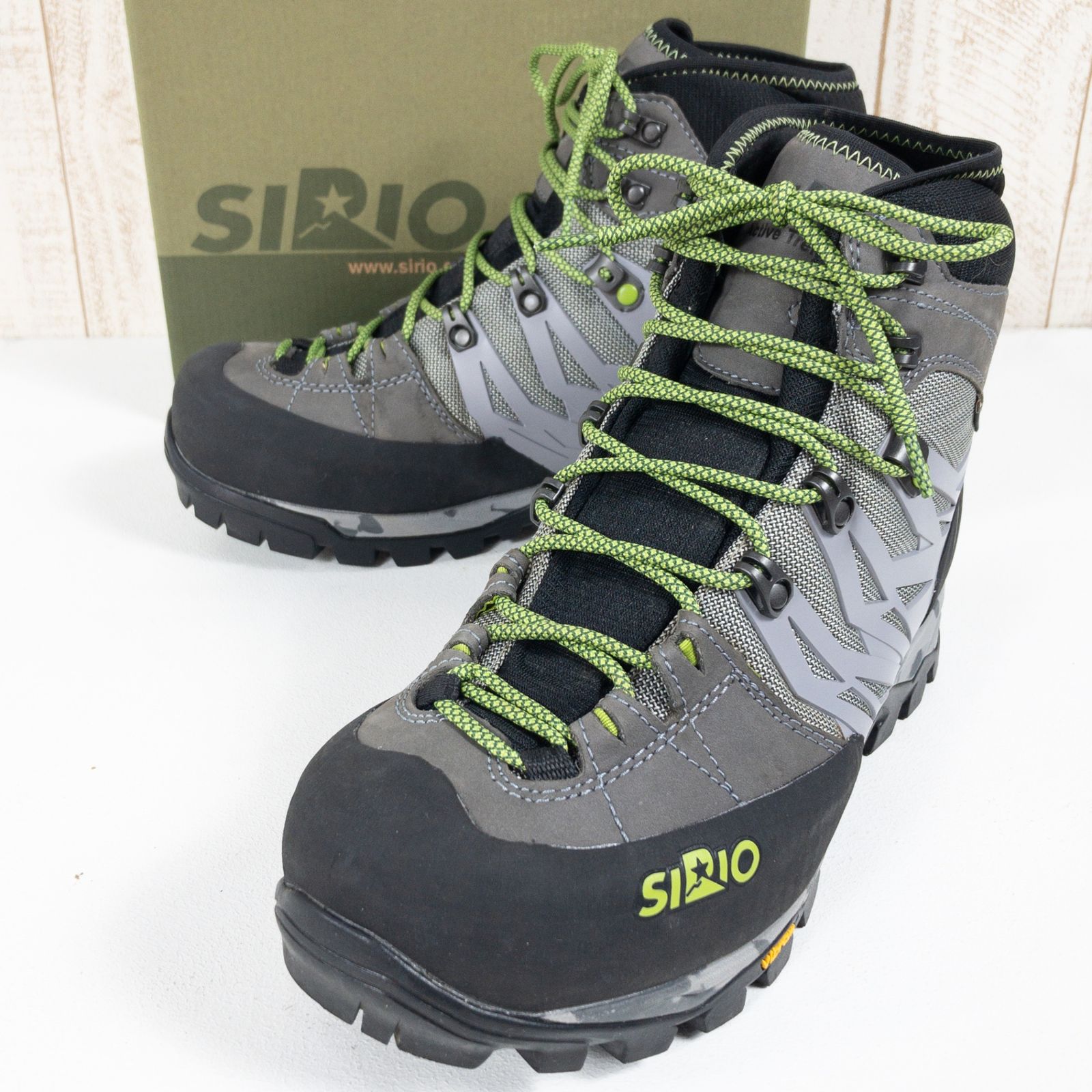 【Unisex 24.5cm グレー系】 Sirio ( シリオ ) P.F.46-3 PF46-3 Unisex GORE-TEX ( ゴアテックス ) 幅広モデル TTN トレッキング ...