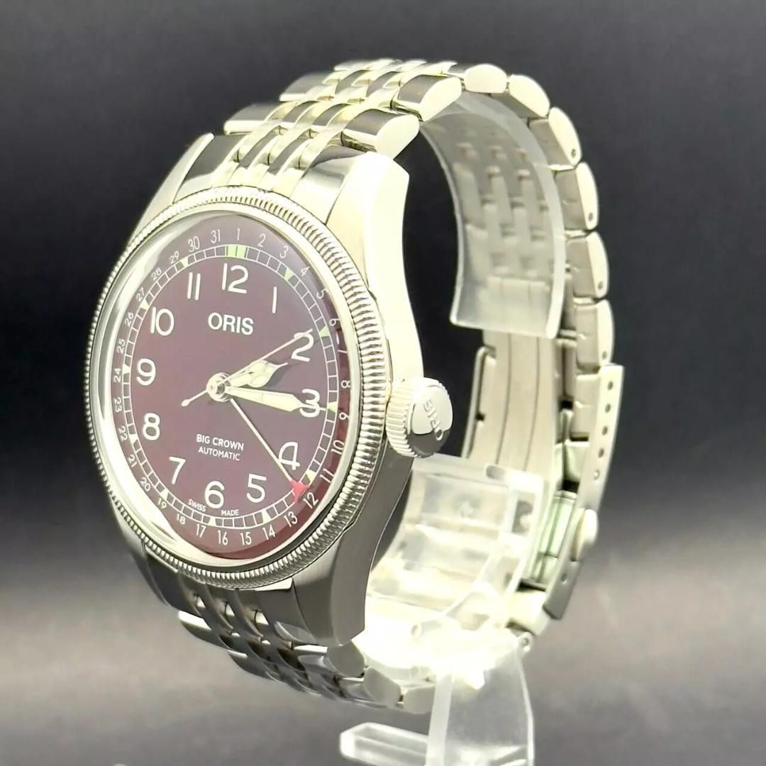 ORIS オリス ポインターデイト 40mm レッド ビッグクラウン ORIS オリス ポインターデイト 40mm レッド ビッグクラウン