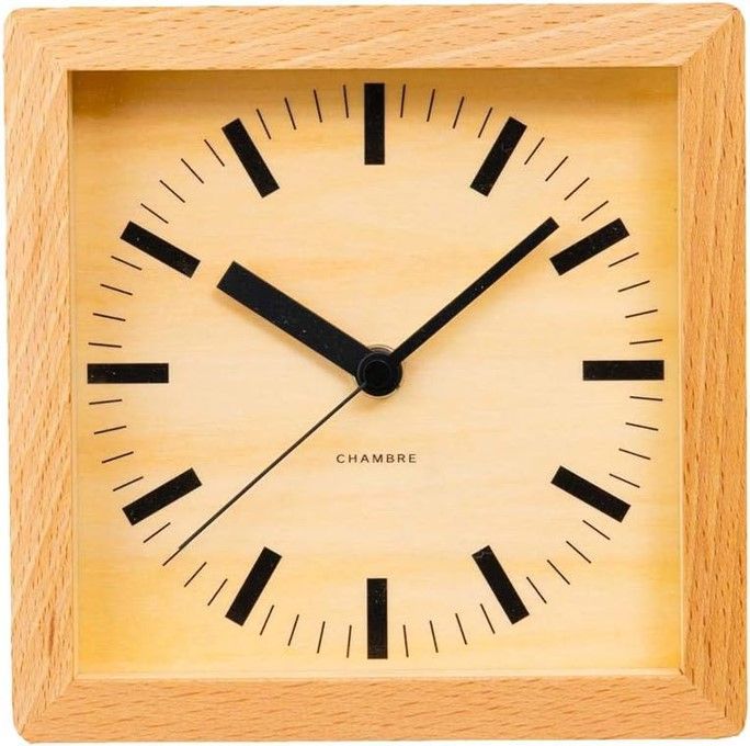 【メーカー保証付き】シャンブル CHAMBRE REVERSIBLE CLOCK NATURAL BAR CH-055BCB 【新品未使用】 - メルカリ
