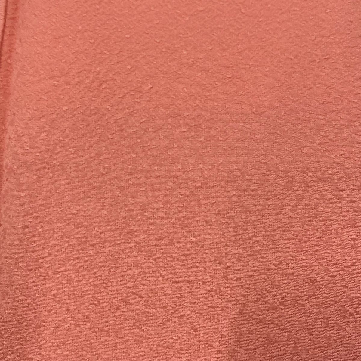 平和屋着物□極上 夏物 色無地 芝草紋絽 褐色地 逸品 未使用