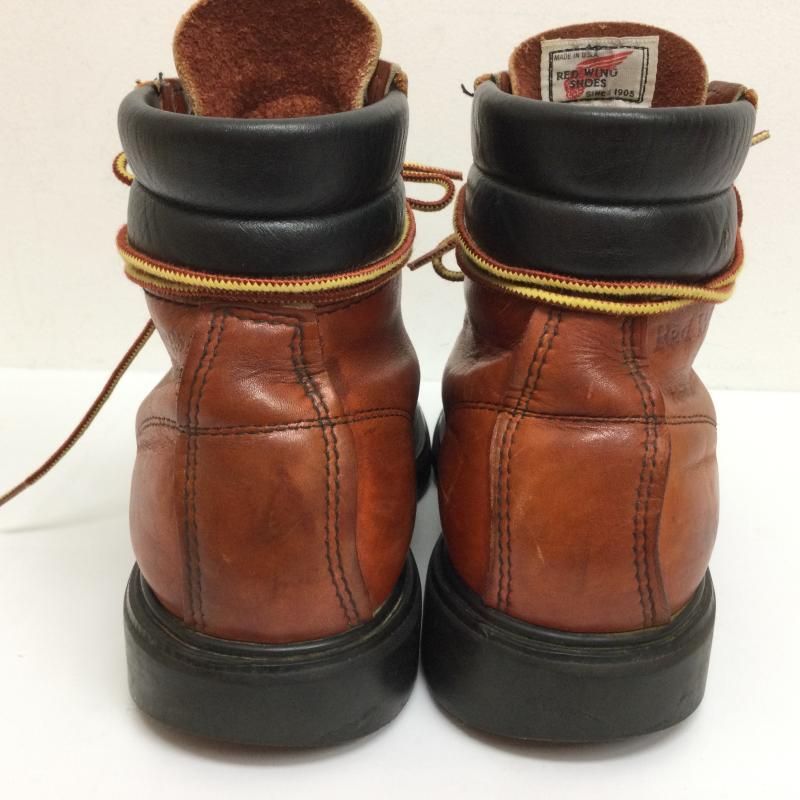 RED WING 204 スーパーソール モックトゥ ワークブーツ Dワイズ - メルカリ