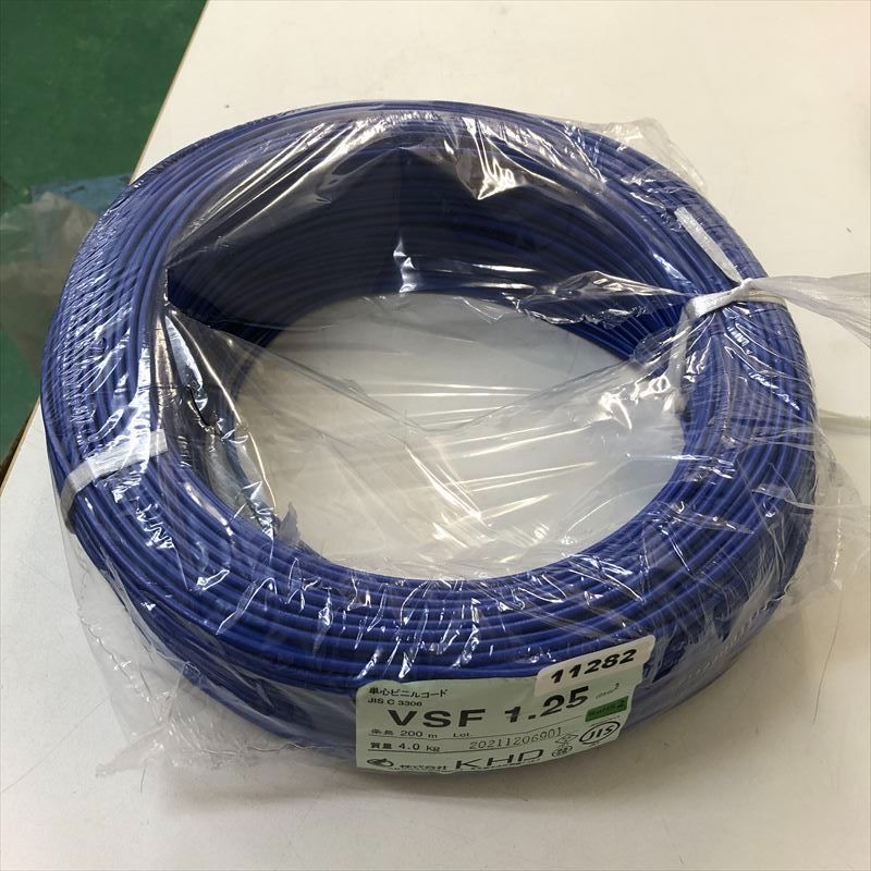 VSF電線,1.25sq,青,KHD,150m - メルカリ