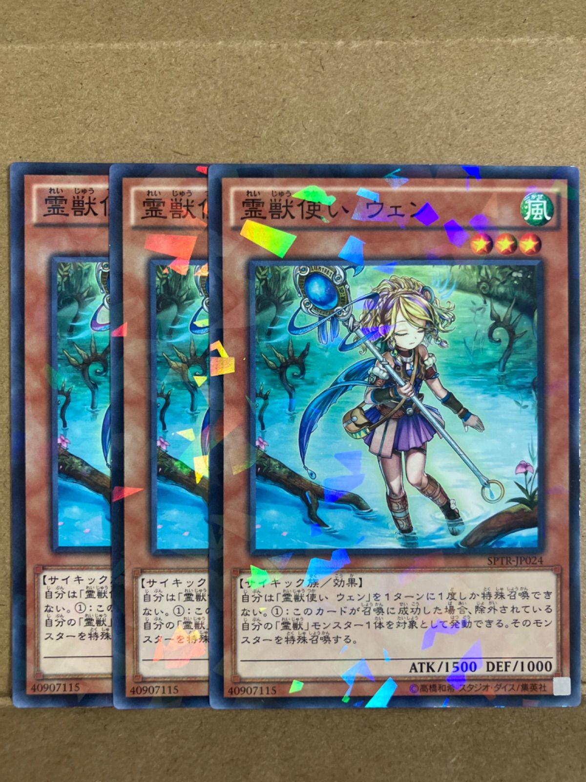 霊獣使いウェン ノーパラ SPTR-JP024 - メルカリ