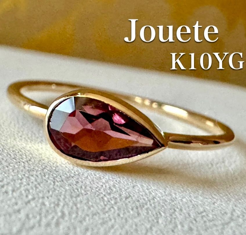 ジュエッテ K10YG*11号*カラーストーンリング*色石*指輪 - メルカリ
