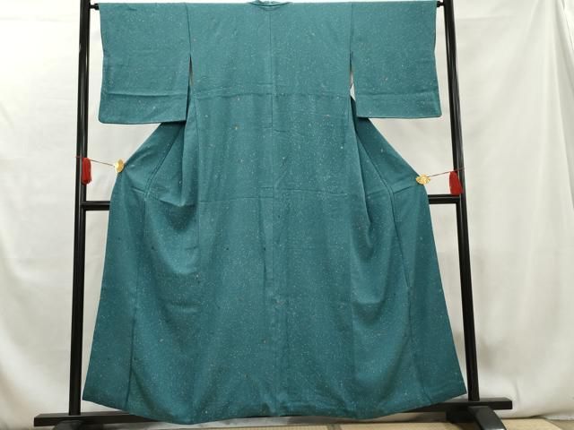 平和屋着物□上質な紬 霞文 正絹 逸品 未使用 CAAT2608xi