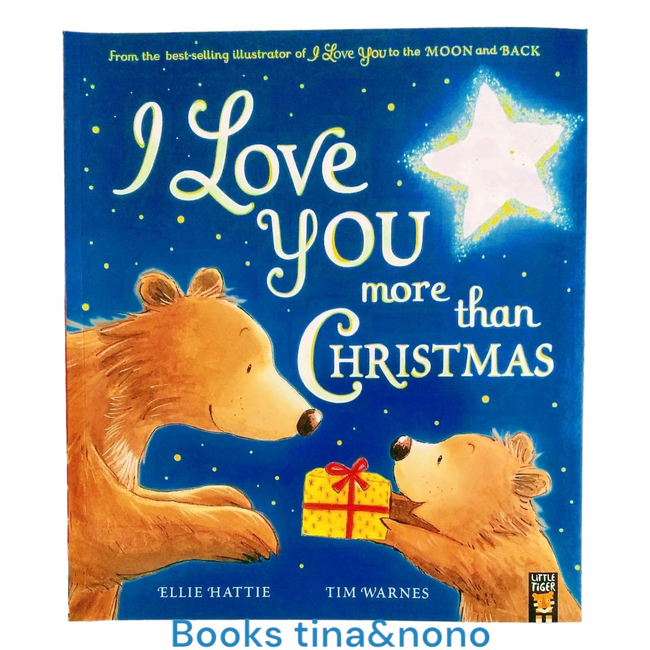 【現品限り・売り尽くしセール】新品 洋書 英語絵本 I Love You more than Christmas by Ellie ...
