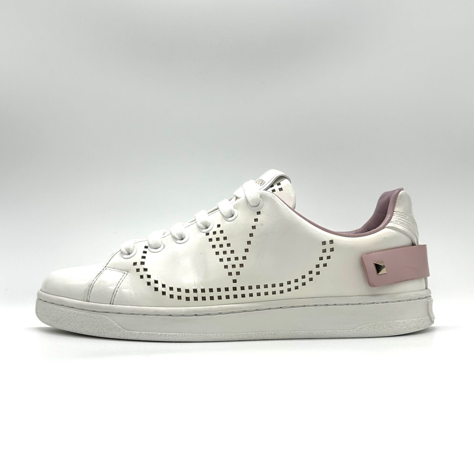 VALENTINO GARAVANI ヴァレンティノ ガラヴァーニ パンチング レザー