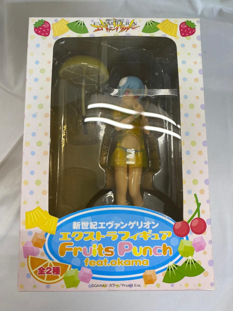 【未開封】綾波レイ 新世紀エヴァンゲリオンエクストラフィギュアFruits Punch feat.okama - メルカリ