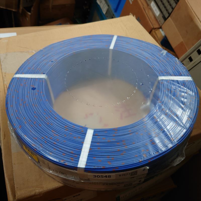 AVS電線,0.5sq,青,東日京三電線,1000m - メルカリ