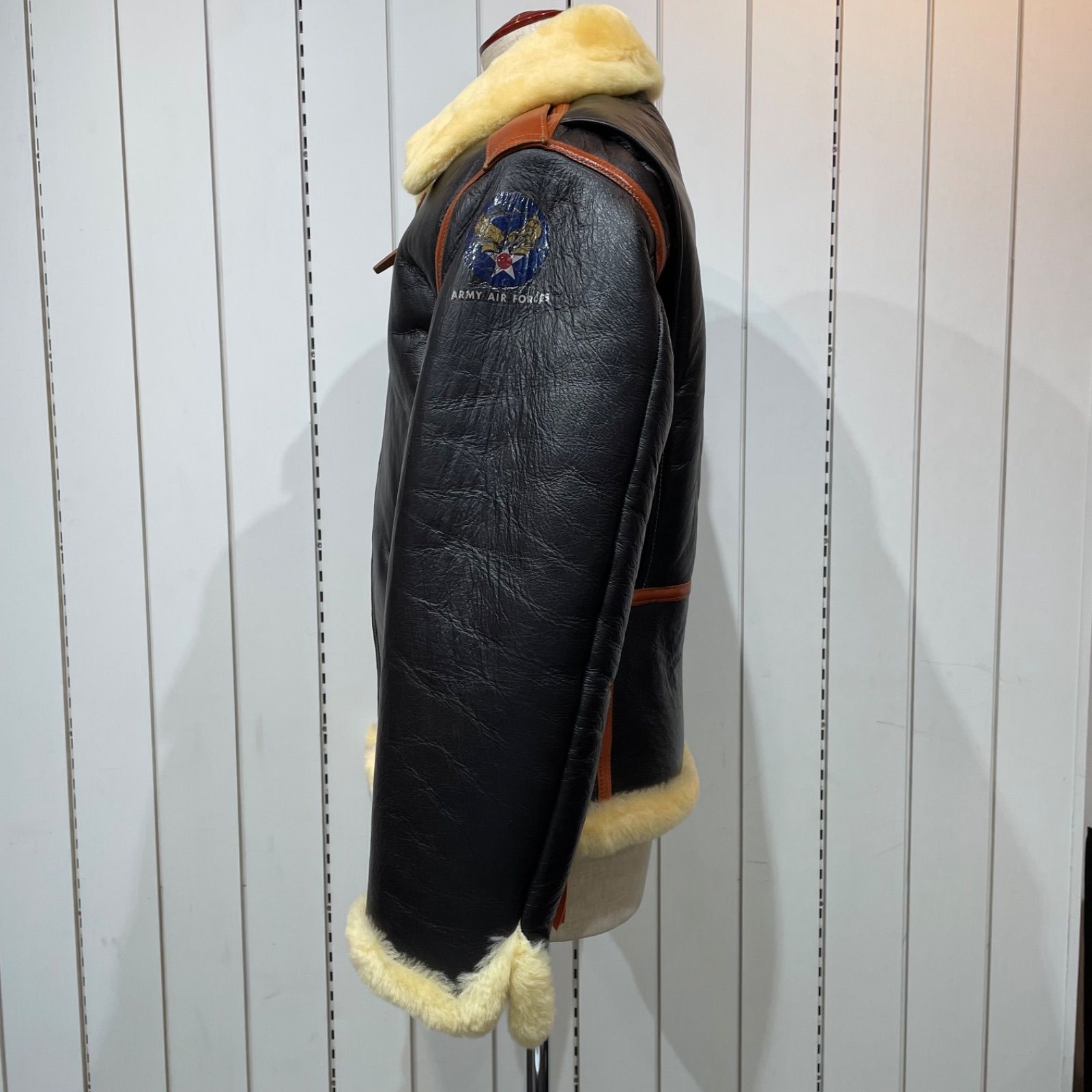 BUZZ RICKSON'S（バズリクソンズ） レザーフライトジャケット "BUZZ RICKSON CLOTHING CO."【F00071 ...