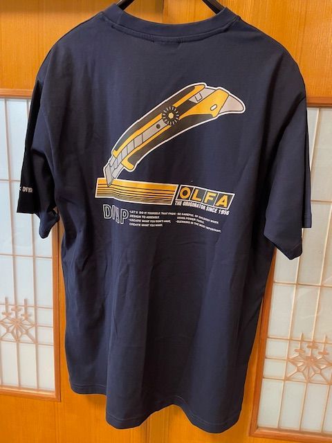 DIYAP ディーアイワイエーピー OLFA コラボ Tシャツ 紺 ネイビー LL 2024年5月 新品 - メルカリ