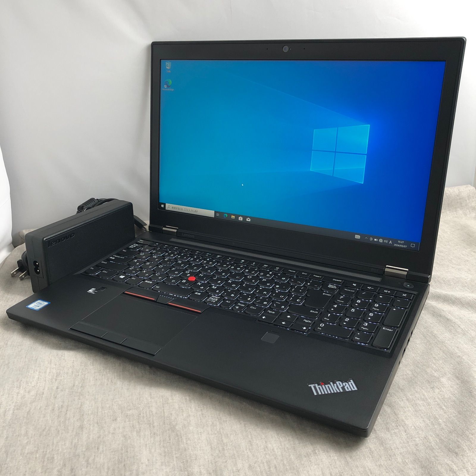 ノートPC ワークステーション Lenovo レノボ ThinkPad P51【Quadro M2200・Xeon E3-1505M・メモリ ...
