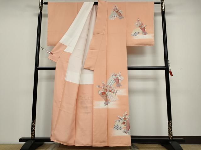 平和屋着物○訪問着 辻が花 暈し染め 金彩 松坂屋扱い 正絹 逸品