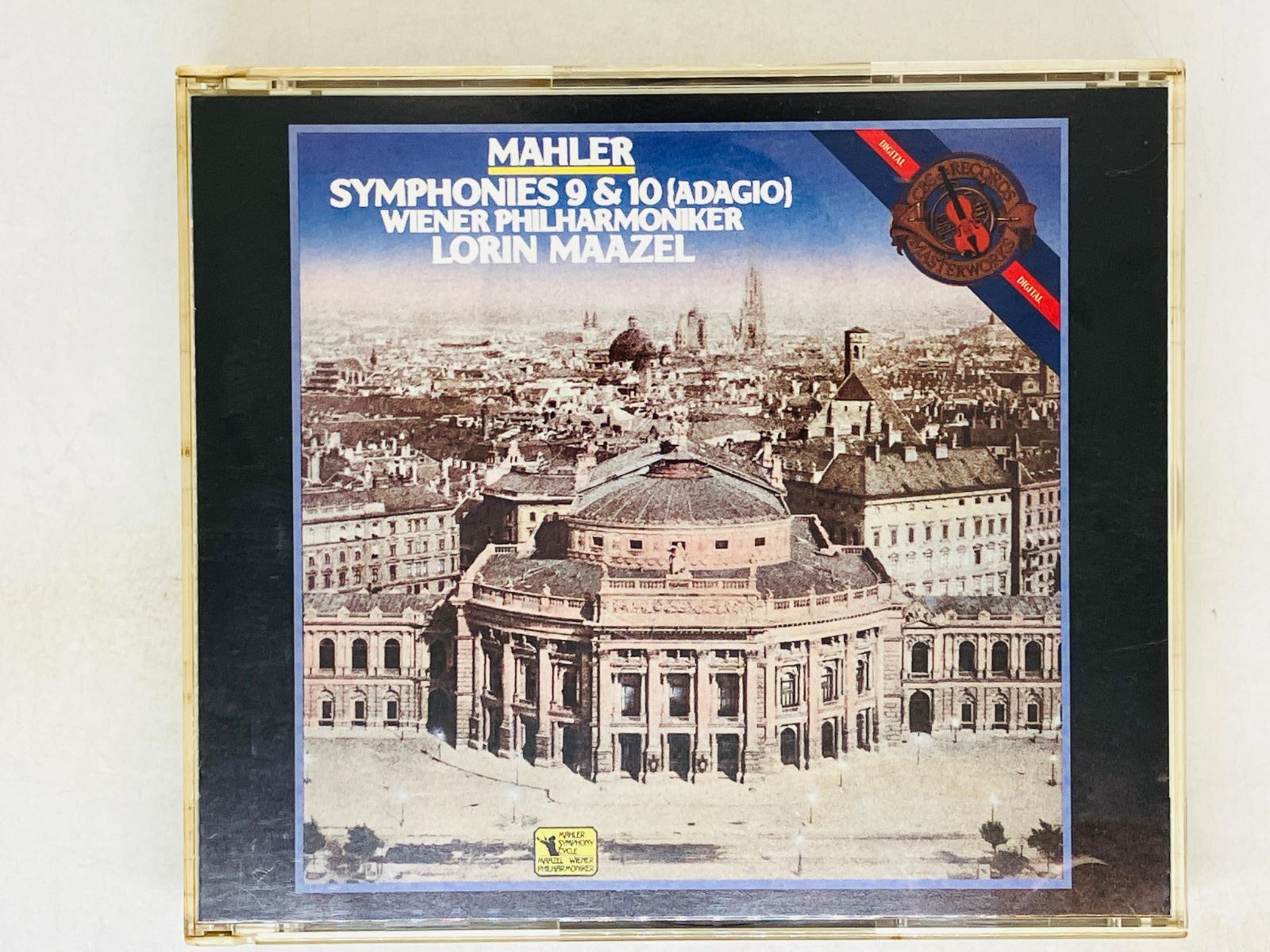 2CD マーラー 交響曲第9番 第10番 ロリン・マゼール指揮 MAHLER SYMPHONIES MAAZEL L06 - メルカリ