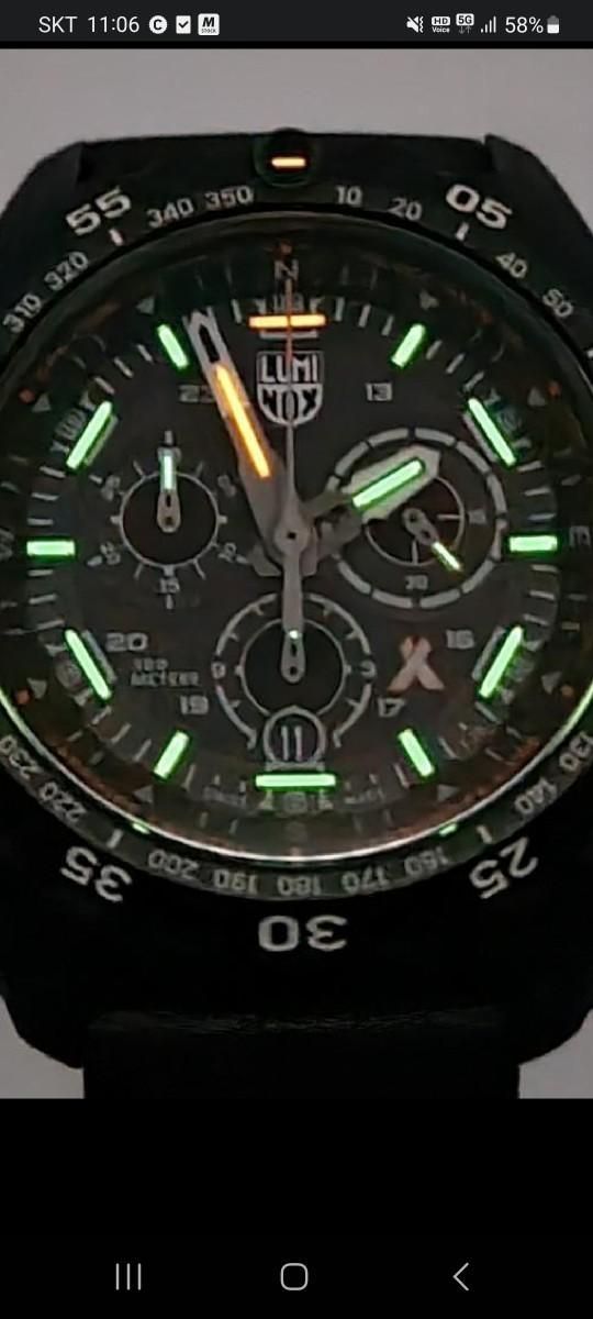 【雷市場（ポンジャン）商品韓国直送】LUMINOX(ルミノックス) 3741 黒 ベア・グリルス 時計 クォーツ 保証書 付属品完備 3 決済 ...