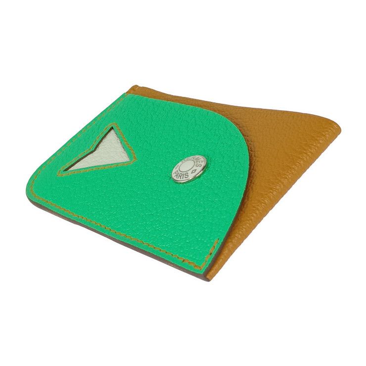 超美品 HERMES エルメス カードケース POISSON ポワソン H084483CKAC