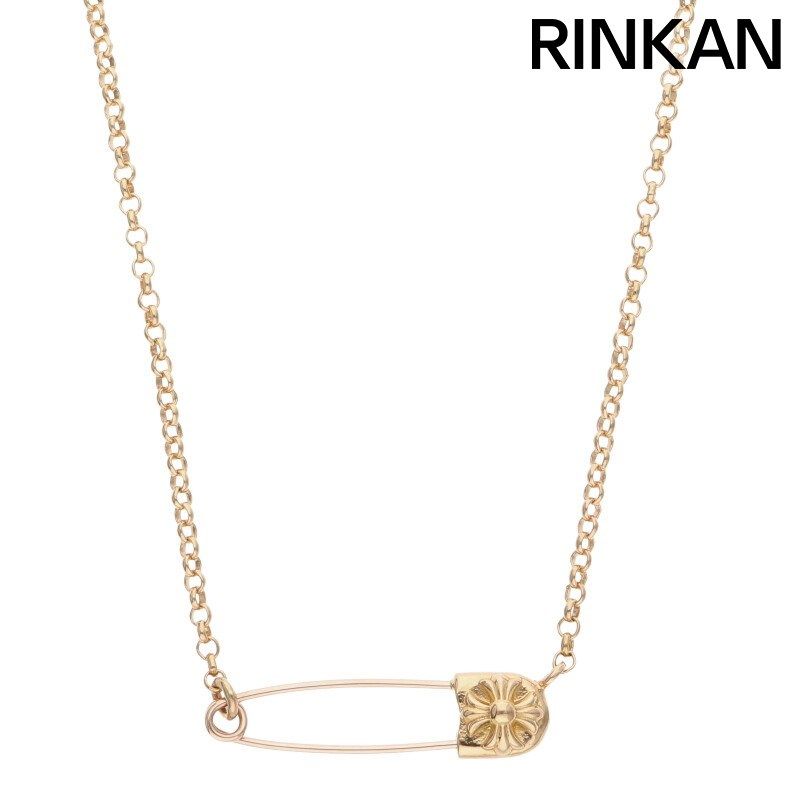クロムハーツ 22K SAFETY PIN NECKLACE R18/セーフティピン クロムハーツ 22K SAFETY PIN NECKLACE R18/セーフティピン