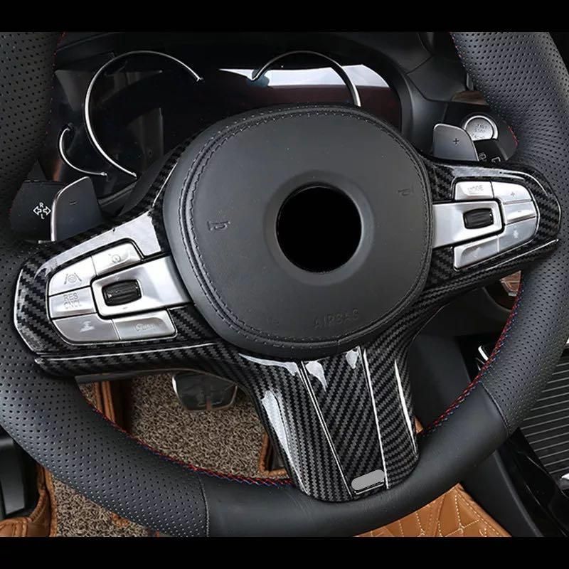 スポーティ全開♪ BMW カーボン ルック ステアリング カバー X4 G02 xDrive 30i M40i Mスポーツ F98 X4M ベースグレード コンペティション b983 - メルカリ