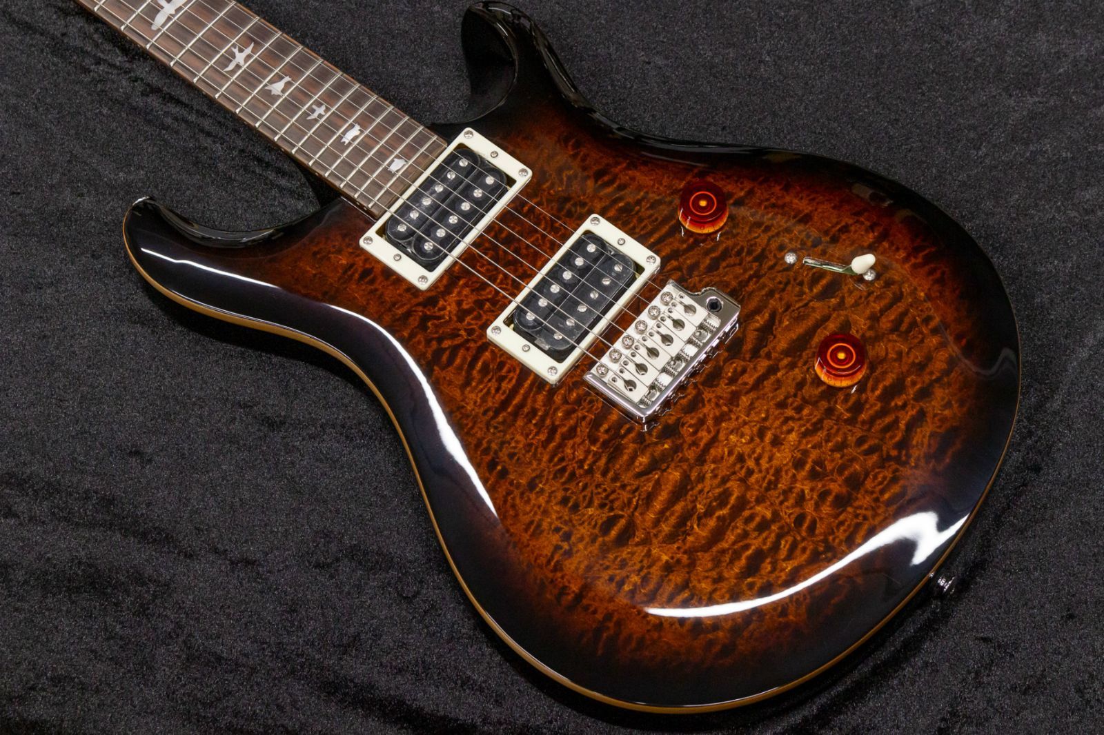 【new】PRS（Paul Reed Smith） / SE Custom 24 Black Gold Burst #F090698 3 ...