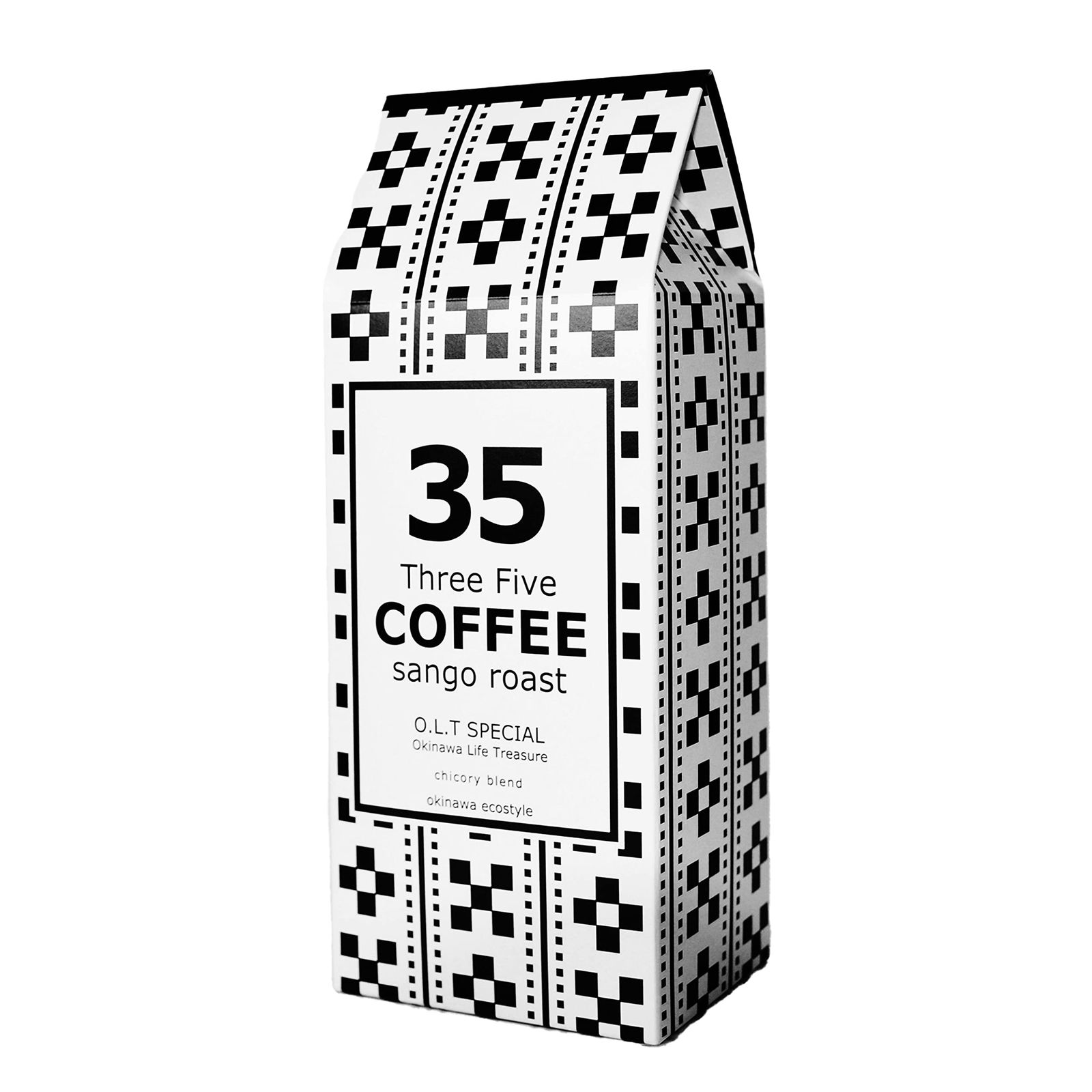 35COFFEE コーヒー ブレンド 沖縄 サンゴ焙煎 O.L.T SPECIAL (オーエルティースペシャル) サンゴ ロースト チコリブレンド 自家焙煎 粉 140g [OLTスペシャル ...