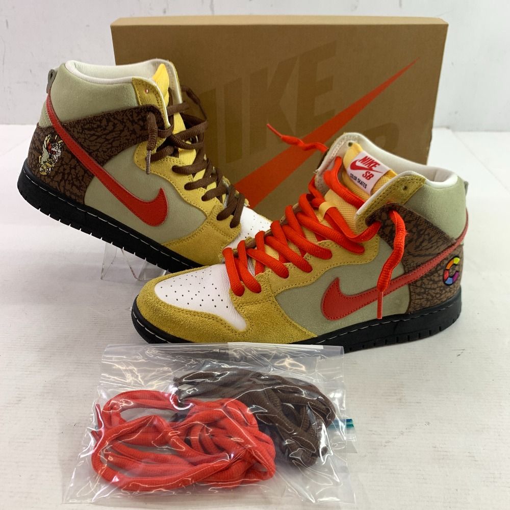04w3358 ※【中古】Color Skates x Nike SB Dunk High Kebab And Destroy CZ2205 ...