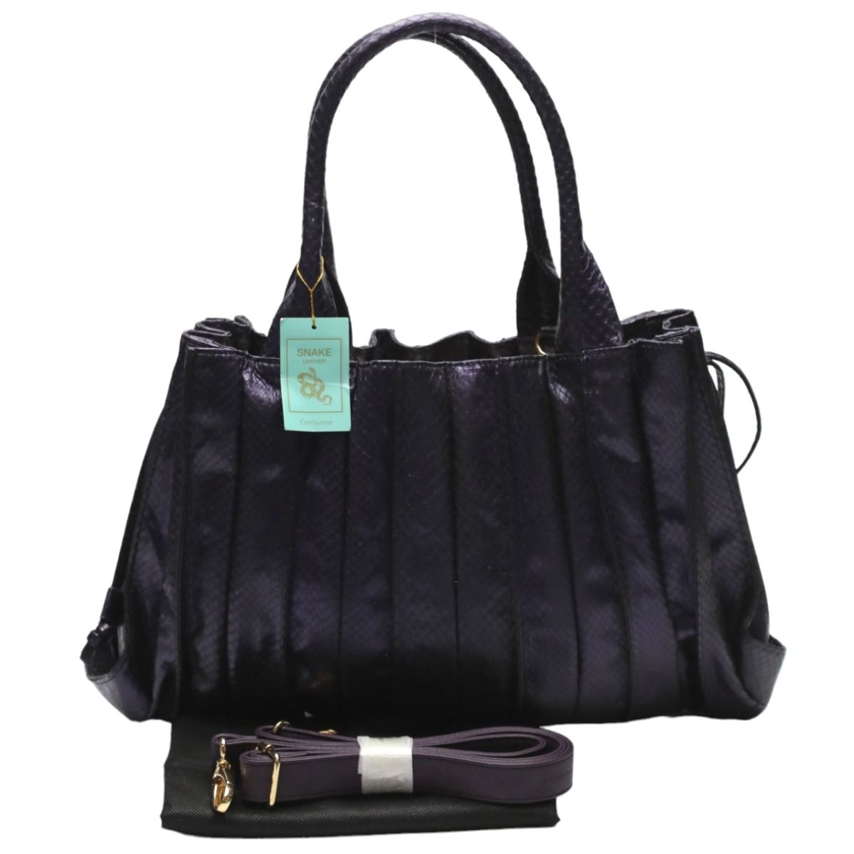 スネーク 14682A バルーンタイプ 2WAYショルダーバッグ ショルダーストラップ付 トートバッグ SNAKE ガンパープル 訳あり ...