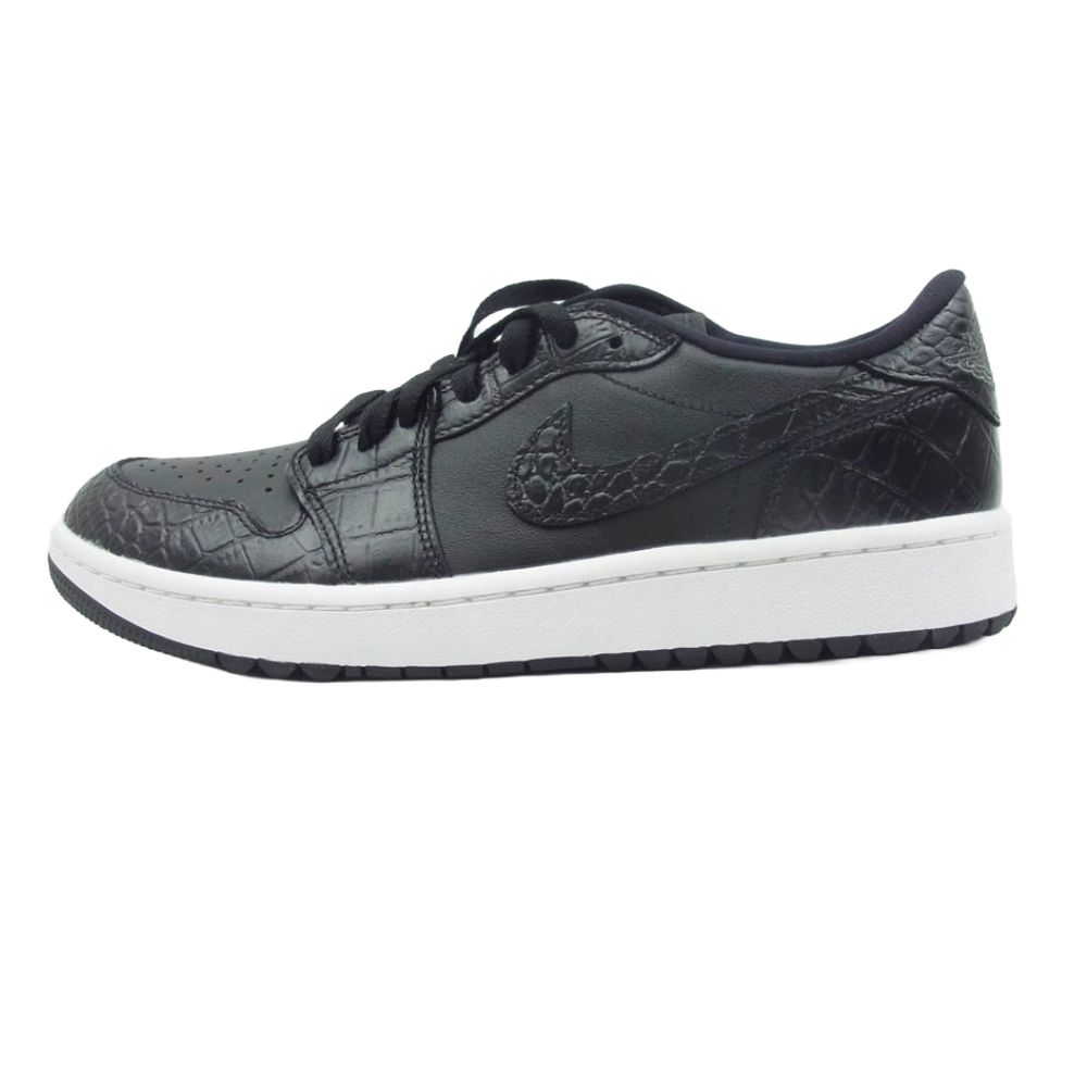 NIKE ナイキ DD9315-003 Jordan 1 Low Golf Black Crocodile Skin エアジョーダン1 ロー ...