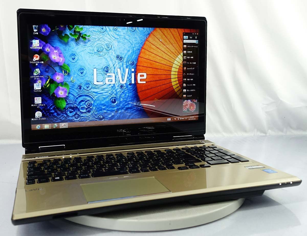 Microsoft Office 2013付 NEC LaVie L LL750/MSG PC-LL750MSG/Core i7 4700MQ/2.4GHz/メモリ8GB/HDD1TB ...