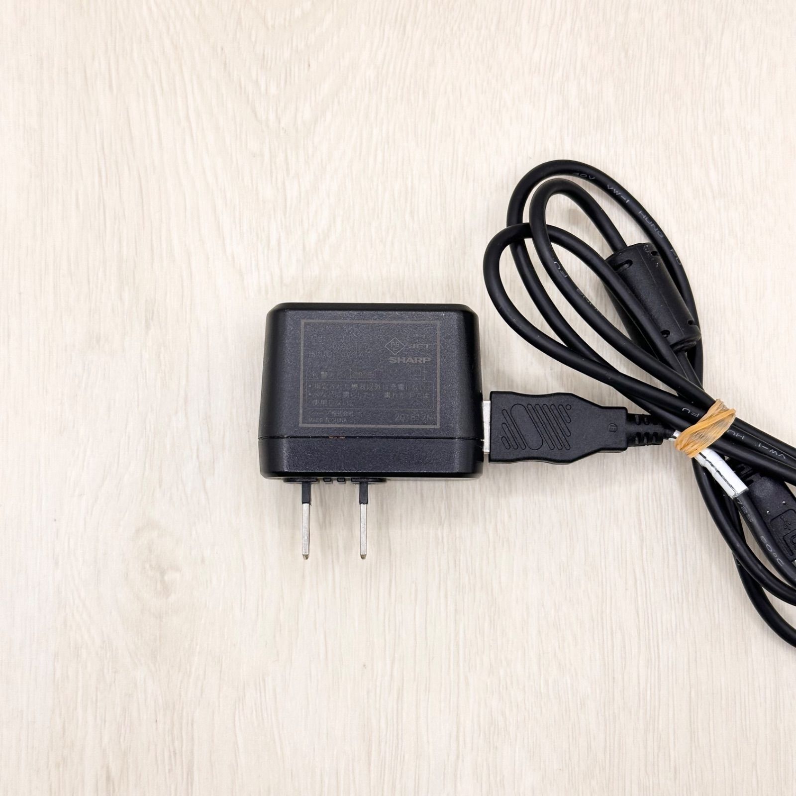 SH-AC04 シャープ SHARP AQUOS アクオス 純正 ACアダプター 充電器 チャージャー 充電ケーブル スマホ スマートフォン キッズ携帯 0308-2204 - メルカリ