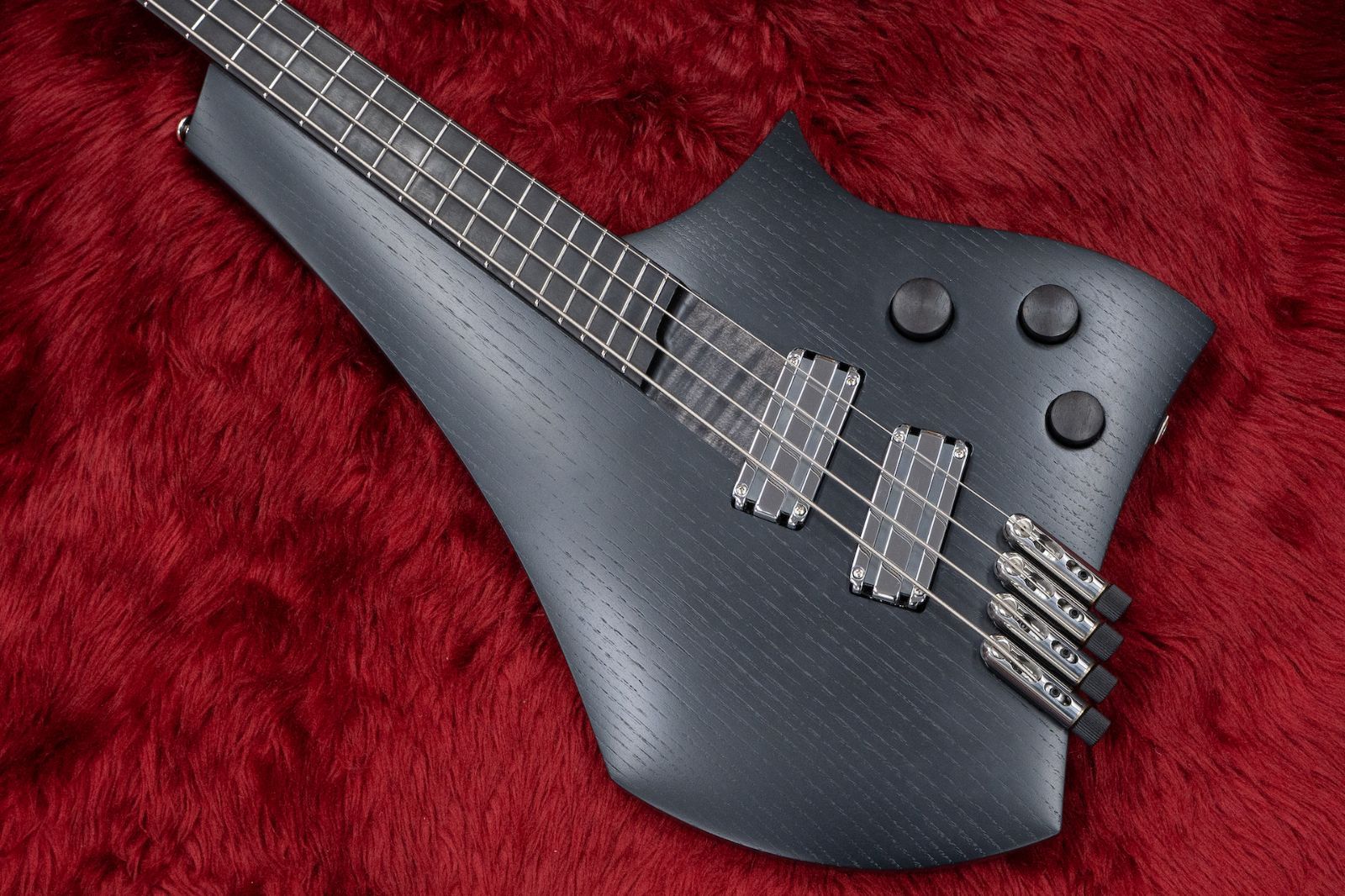 【new】meta guitars / Veil-B4 Medium Scale Anthracite #015-2022-VB4M 3 ...
