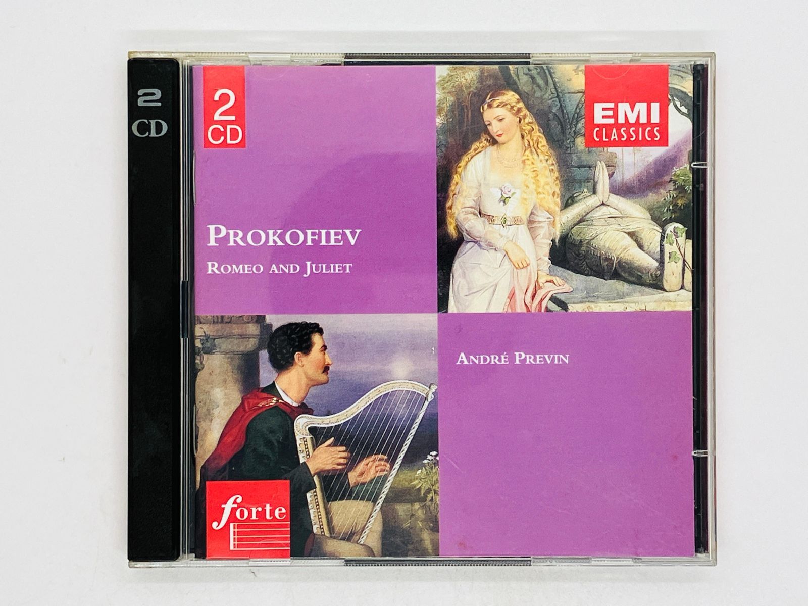 2CD PROKOFIEV ROMEO AND JULIET / ANDRE PREVIN / プロコフィエフ ロメオとジュリエット H05 ...