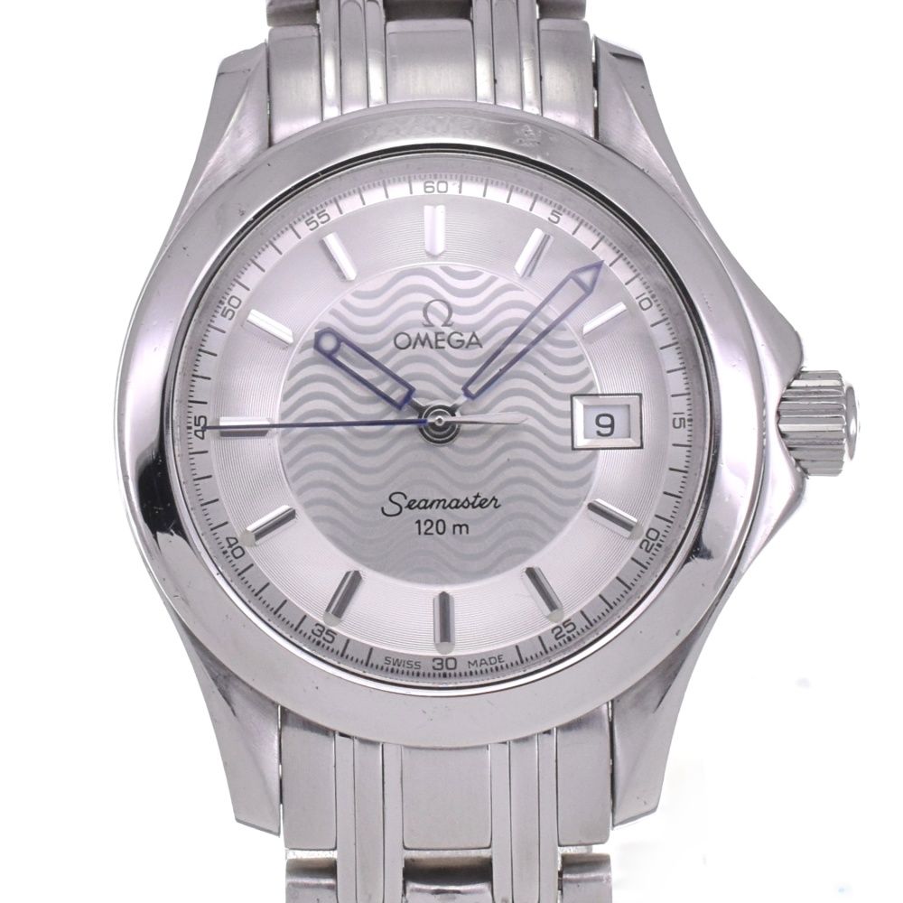 オメガ OMEGA 2581.31 シーマスター 120M デイト クォーツ レディース良品 G#131210 - メルカリ