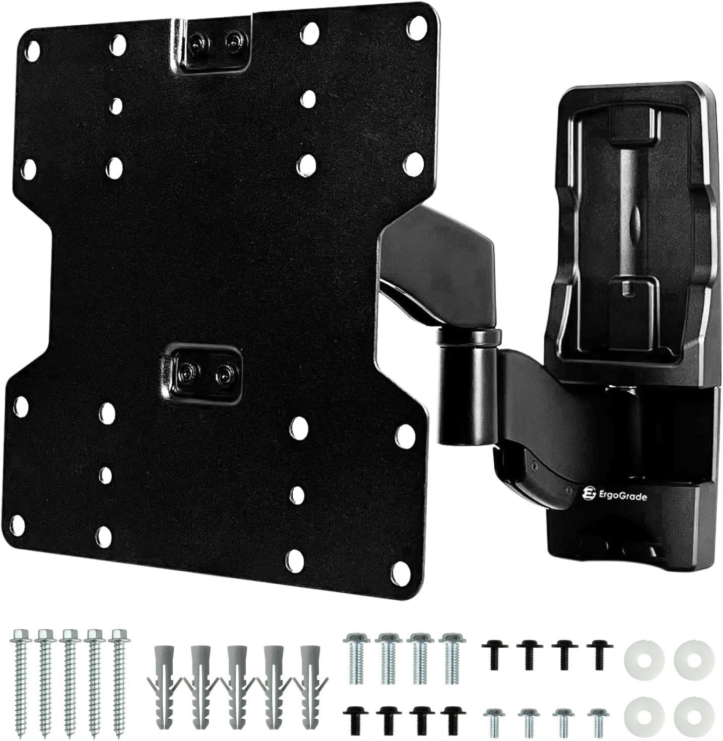 ErgoGrade アーム式前後伸縮タイプテレビ壁掛け金具 22~52インチ対応 耐荷重25kg 超薄型テレビ壁マウント LCD LED液晶テレビ対応 前後＆左右&上下多角度調節可能 多機能 ...