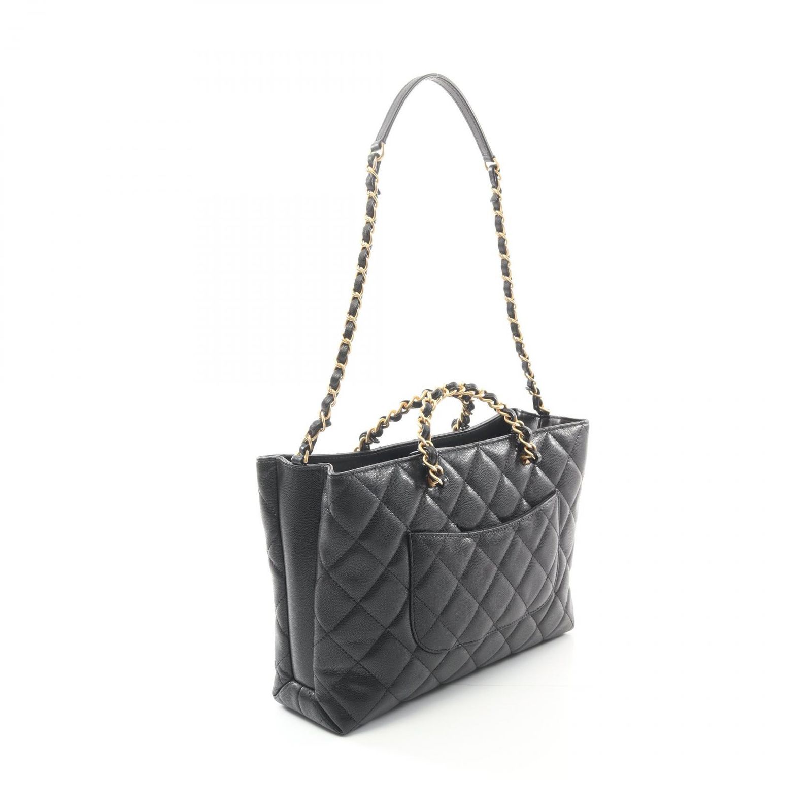 シャネル CHANEL トートバッグ マトラッセ AS4824 ブラック シャネル CHANEL トートバッグ マトラッセ AS4824 ブラック
